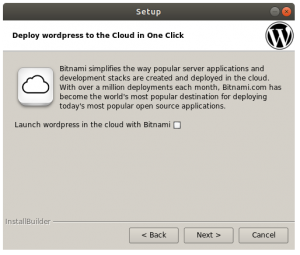 Install Bitnami WordPress module for XAMPP – Miscellaneous and Nonsense